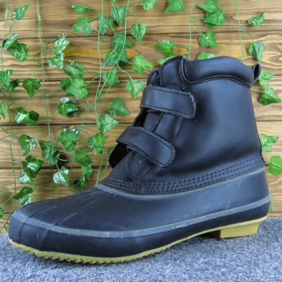 Haband | Shoes | Habands Mens Ice House Black Duck Boots Waterproof ...